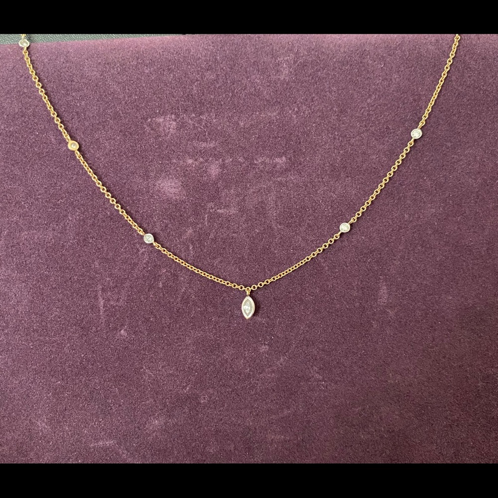 Bettina Javaheri 14k Diamond Necklace Bettina Javaheri - Gem